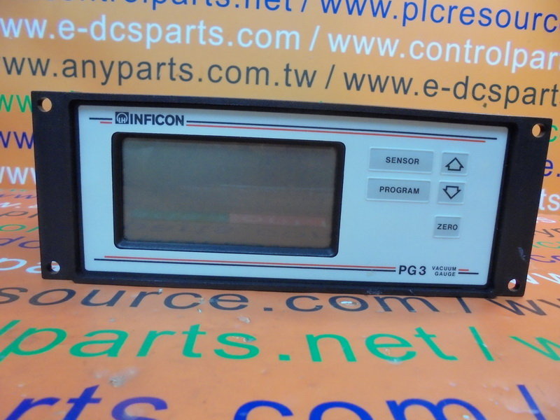 INFICON PG3 - 裕益科技自動化設備可程式編碼器PLC分散式控制系統DCS